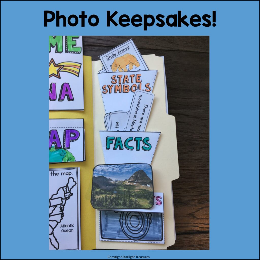 Montana Lapbook for Early Learners - A State Study | Made By Teachers