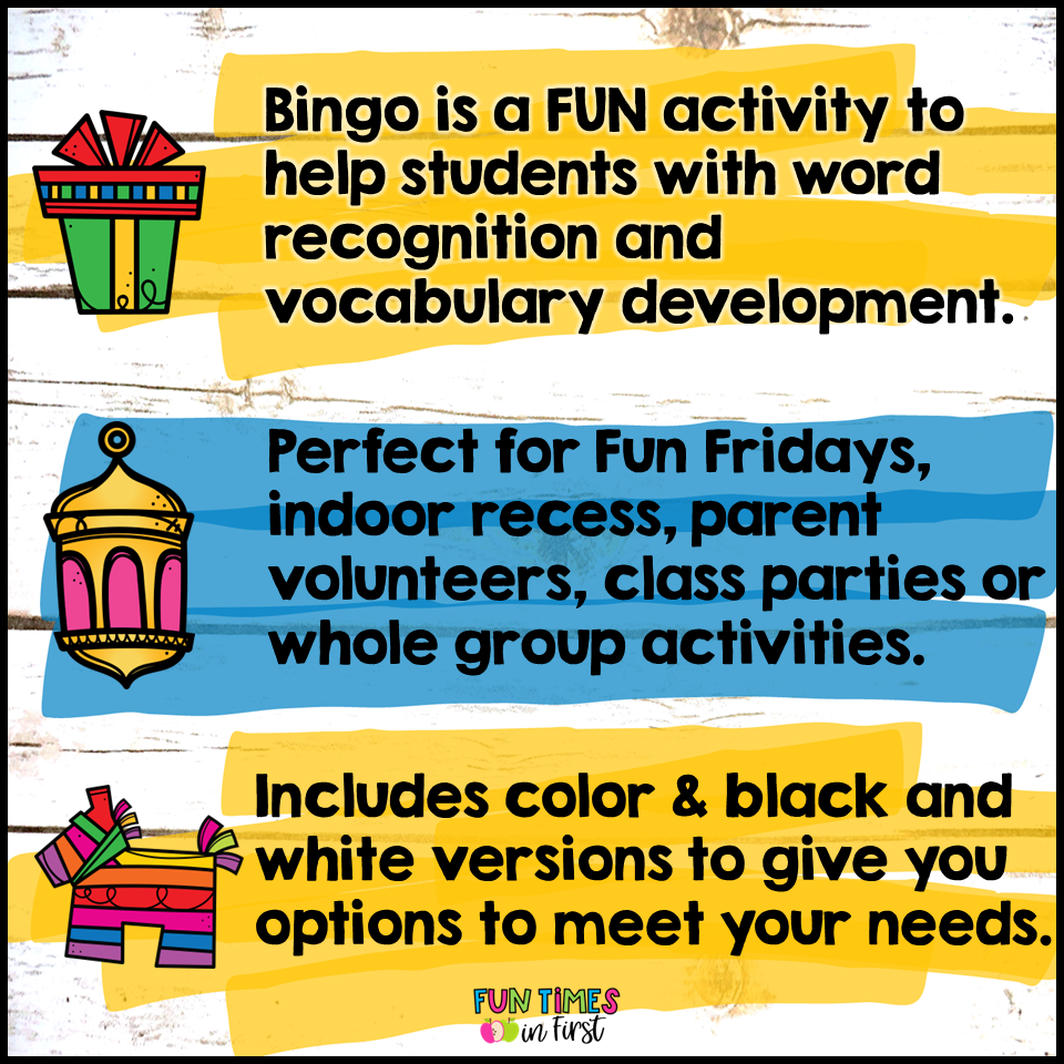 Holidays Around the World Bingo Game | Made By Teachers