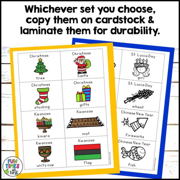 Holidays Around the World Bingo Game | Made By Teachers