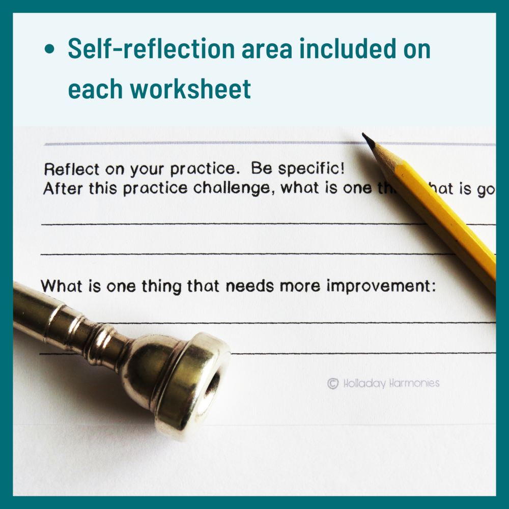 Music Practice Challenge Logs | Practice Logs for Band | Made By Teachers