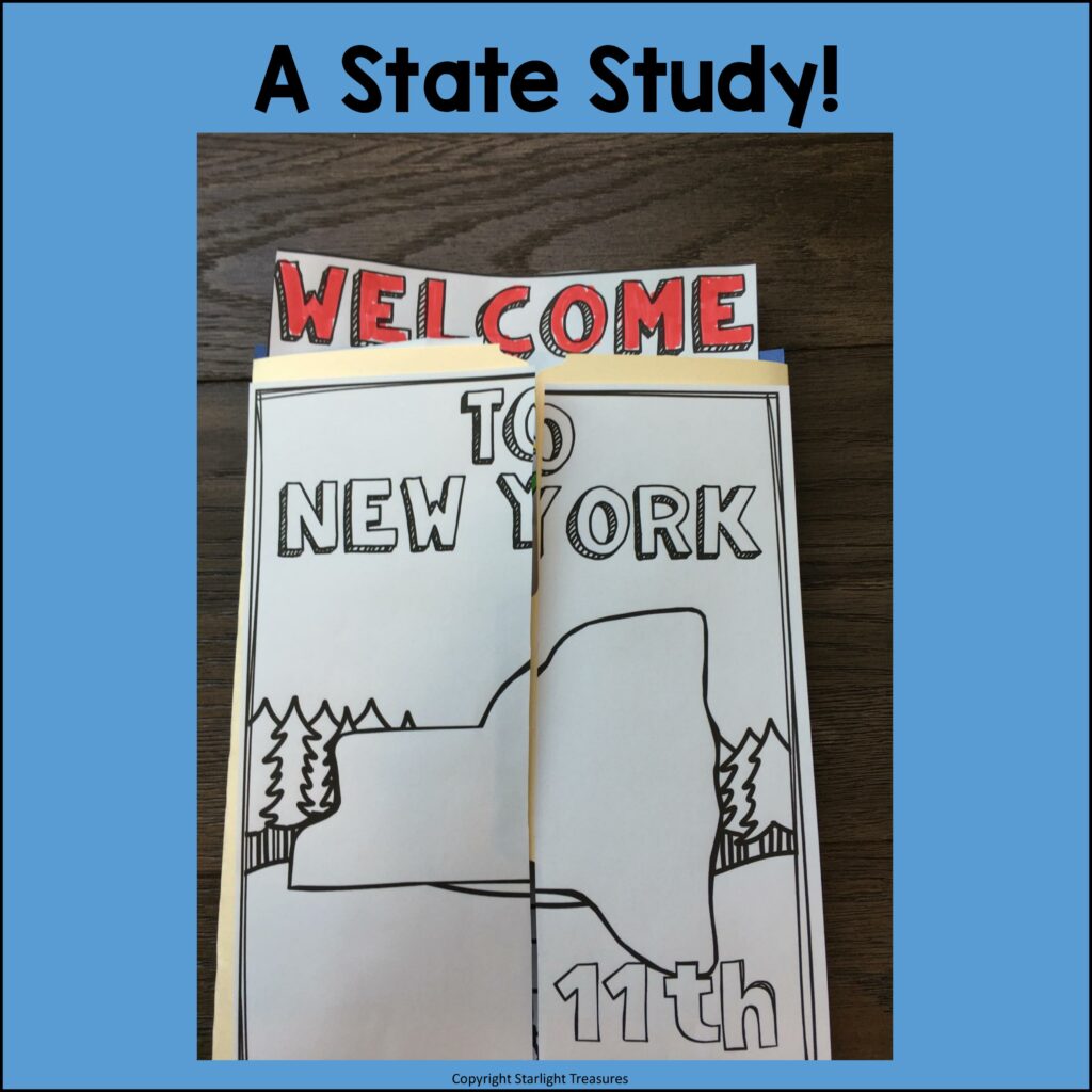 New York Lapbook for Early Learners - A State Study | Made By Teachers