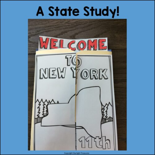 New York Lapbook for Early Learners - A State Study | Made By Teachers