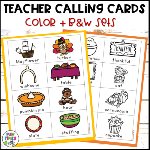 Thanksgiving Bingo Game | Thanksgiving Activity | Made By Teachers