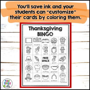 Thanksgiving Bingo Game | Thanksgiving Activity | Made By Teachers