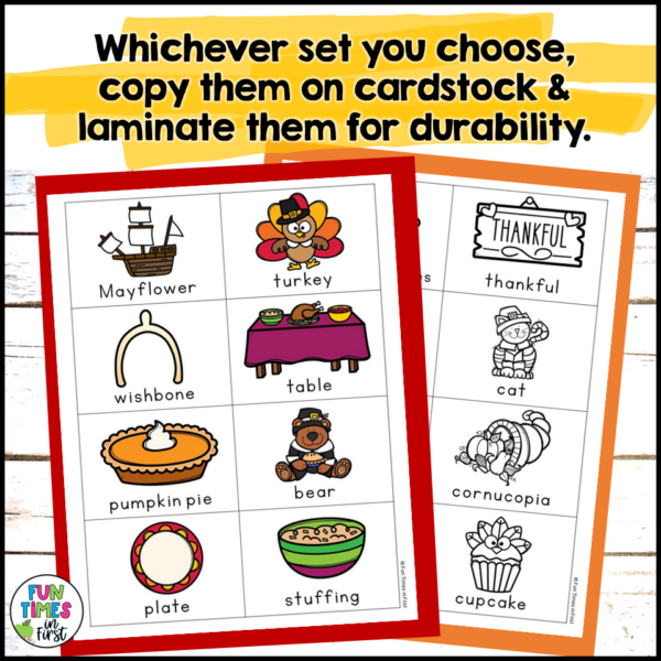 Thanksgiving Bingo Game | Thanksgiving Activity | Made By Teachers