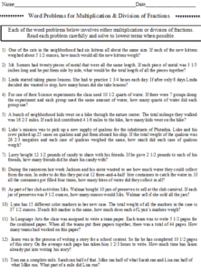 Fraction Word Problems All Operations PLUS Angles Word Problems | Made ...