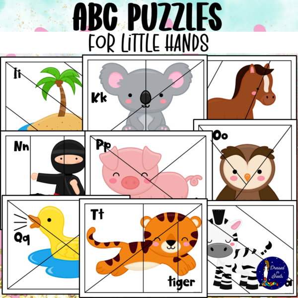 ABC Puzzles for Little Hands | Made By Teachers