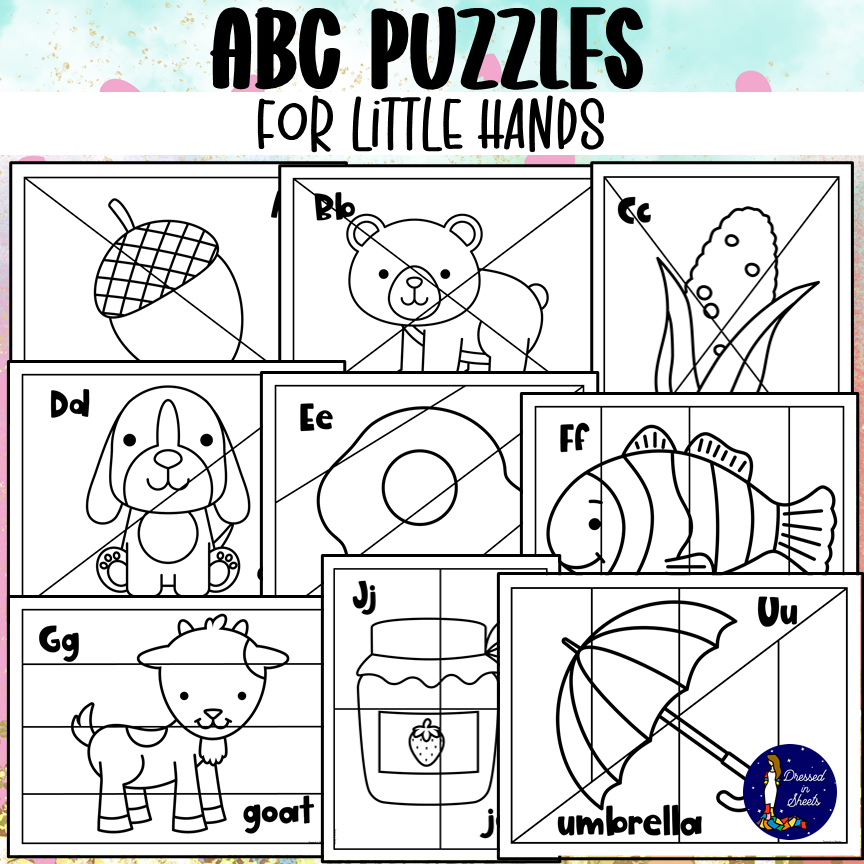 ABC Puzzles for Little Hands | Made By Teachers