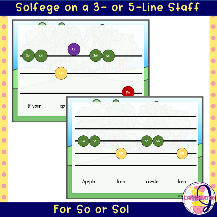 Apple Tree Song for Do , Quarter and Eighth Notes + Science Integration ...
