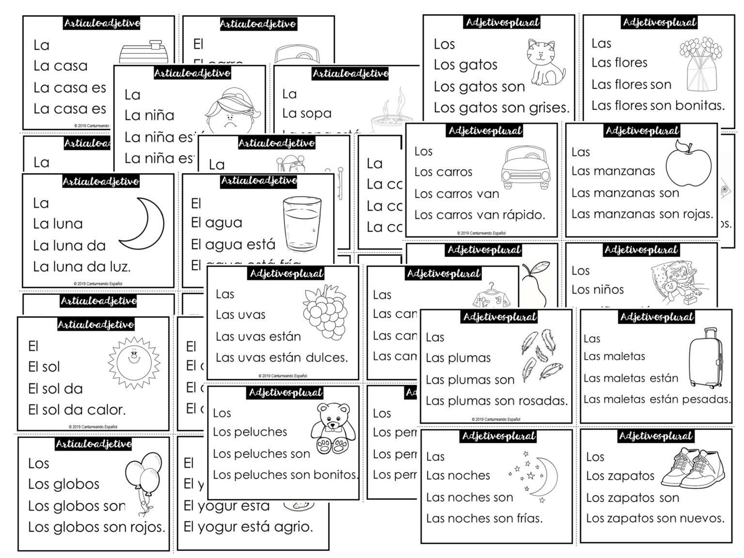 Spanish Fluency Pyramids | Oraciones en Pirámide | Fluidez en la ...