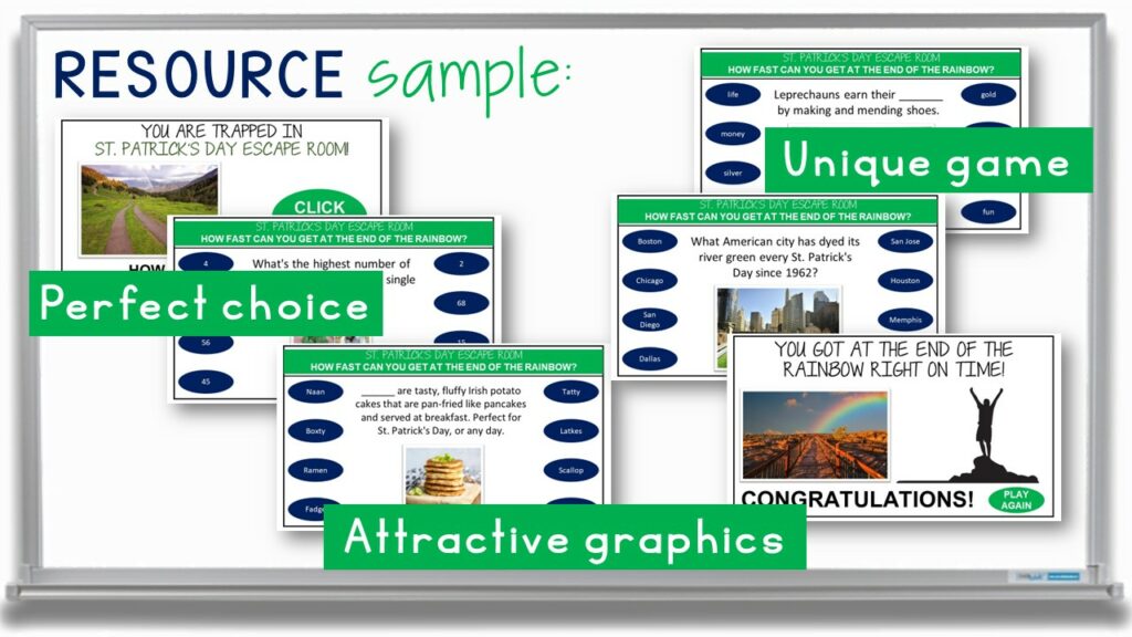 St. Patrick's Day Digital Escape Room - PowerPoint and Google Slides ...