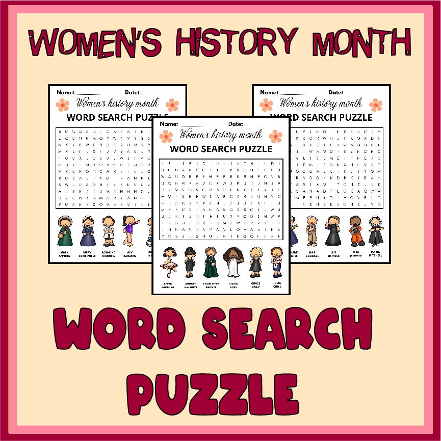 Women's History Month: Famous Female Scientist Coloring Pages For ...