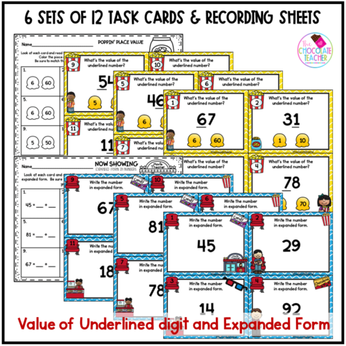 Place Value - Number Sense - Math Write the Room | Made By Teachers
