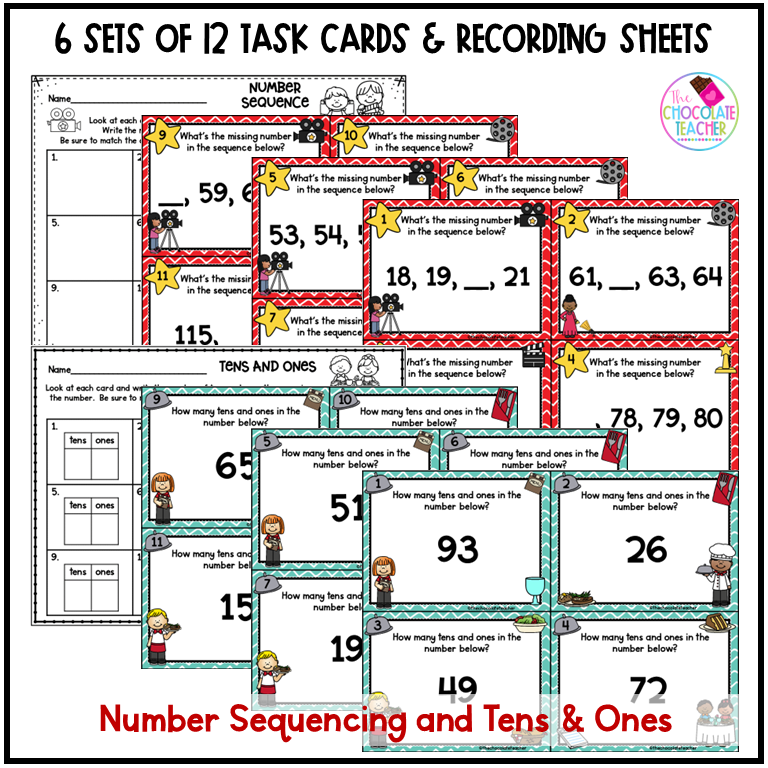 Place Value - Number Sense - Math Write the Room | Made By Teachers
