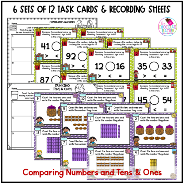 Place Value - Number Sense - Math Write the Room | Made By Teachers
