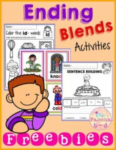 Ending Blends Worksheets | Made By Teachers