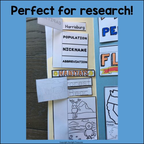 Pennsylvania Lapbook for Early Learners - A State Study | Made By Teachers