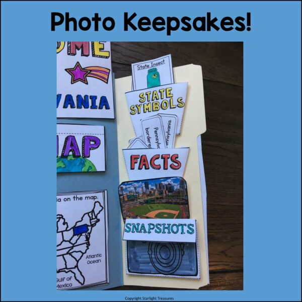 Pennsylvania Lapbook for Early Learners - A State Study | Made By Teachers