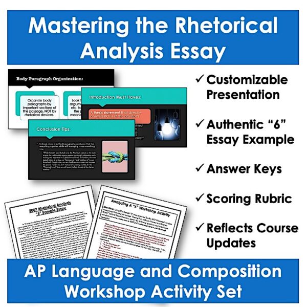 AP Language & Composition - Mastering the Rhetorical Device Analysis ...