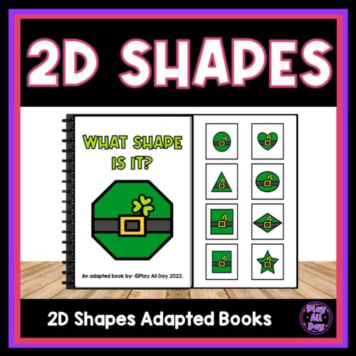 St. Patrick’s Day Shapes Adapted Books | 2D Shapes Interactive Books ...