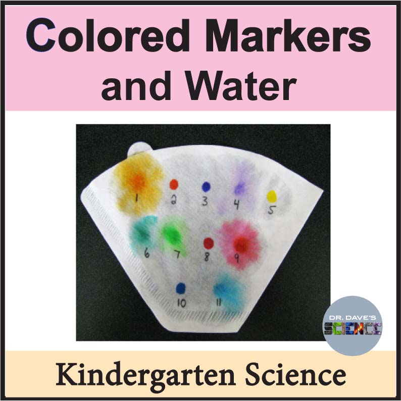 Kindergarten Preschool Science Activity Colorful Markers Hands on ...