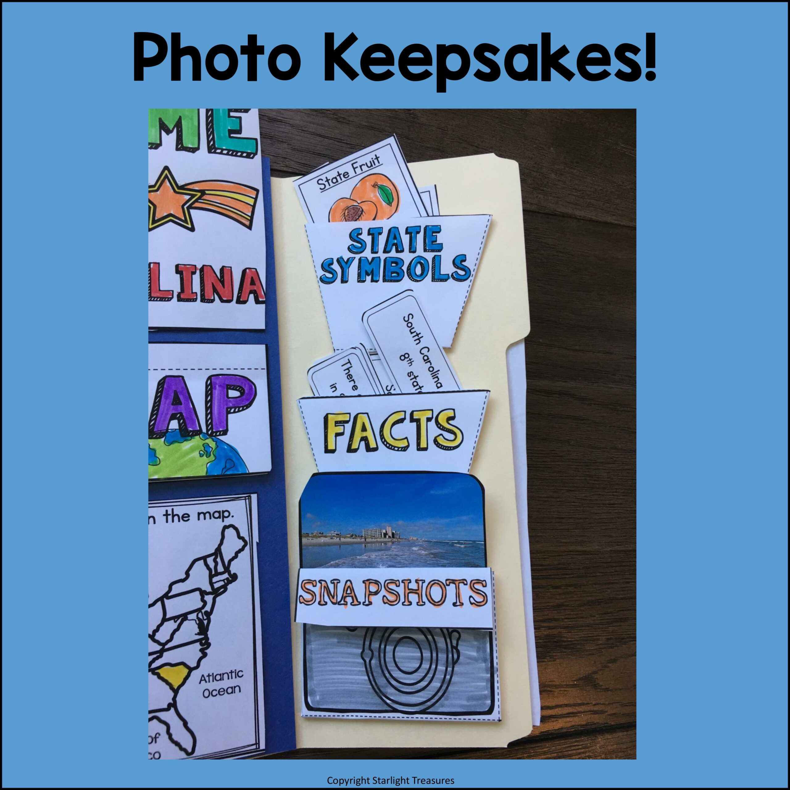 South Carolina Lapbook for Early Learners - A State Study | Made By ...