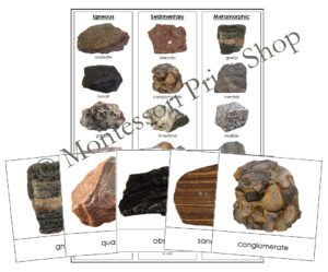 Igneous, Sedimentary & Metamorphic Rocks - Sorting Cards & Charts ...