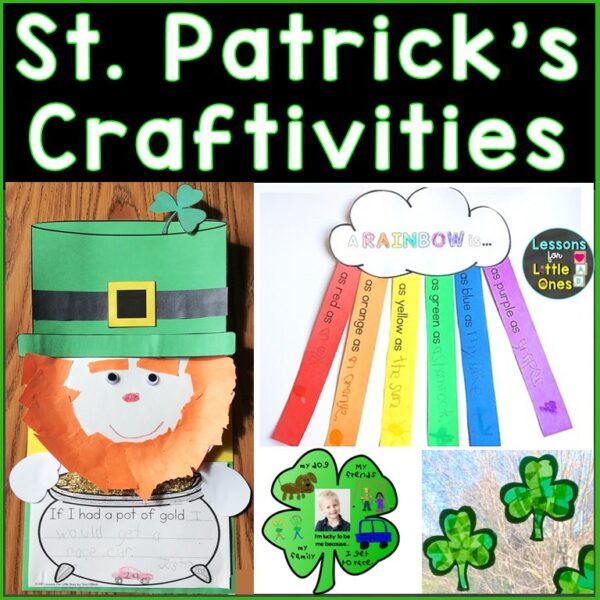 St. Patrick's Day Crafts Saint Patrick's Day Writing Craftivity Pack ...