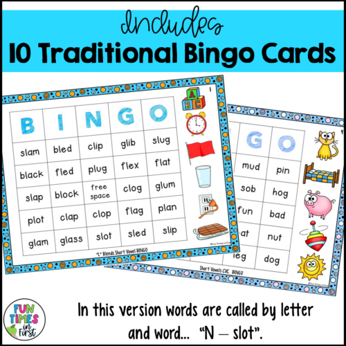 L Blends Short Vowel Game | No Prep Phonics Games | 1st Grade Phonics ...