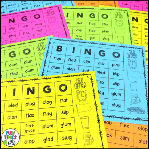 L Blends Short Vowel Game | No Prep Phonics Games | 1st Grade Phonics ...