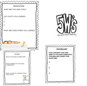 TEXT SUMMARIZING WORKSHEET TEMPLATES - FICTION & NON-FICTION | Made By ...