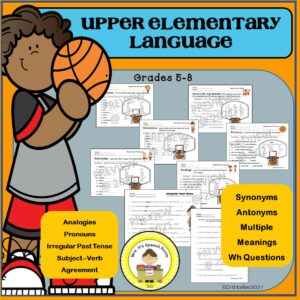 March Basketball Speech Therapy Printable Pack | Made By Teachers