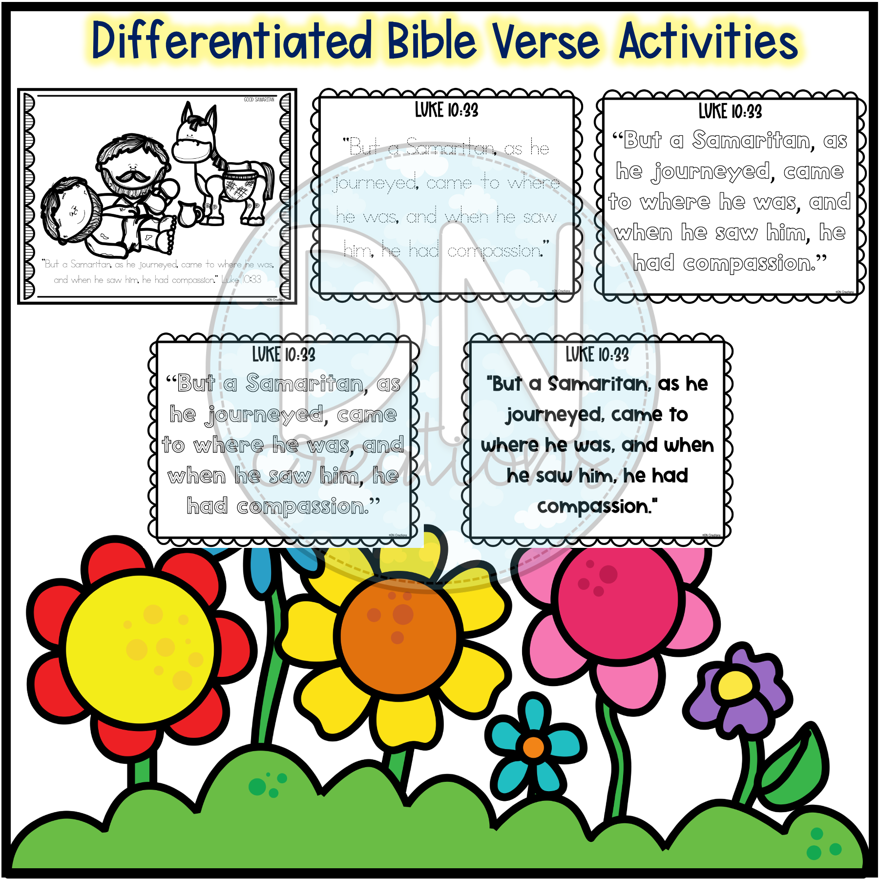 The Good Samaritan Bible Activities l The Good Samaritan Valentines ...