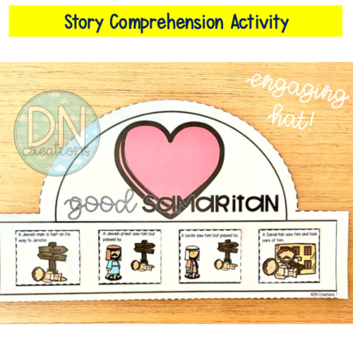 The Good Samaritan Bible Activities l The Good Samaritan Valentines ...