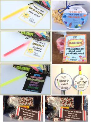 Testing Treat Tags | Test Motivation Gift Tags Editable | Motivational ...