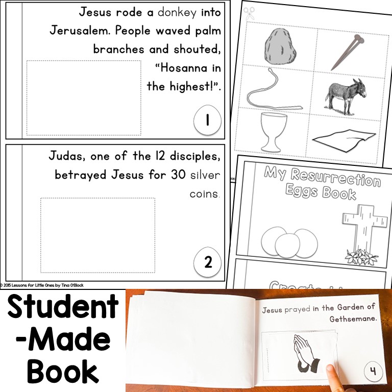 Resurrection Eggs Christian Easter Activities | Made By Teachers