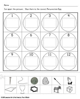 Resurrection Eggs Christian Easter Activities | Made By Teachers