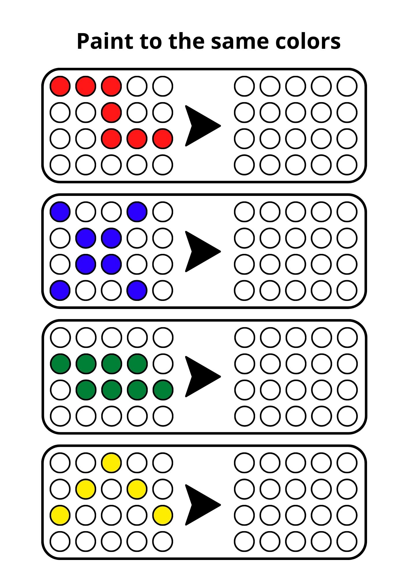 Count And Color Worksheet - coloring pages - coloring sheets | Made By ...