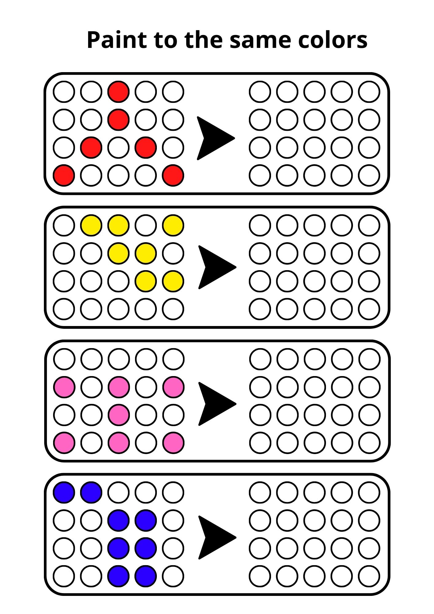 Count And Color Worksheet - coloring pages - coloring sheets | Made By ...