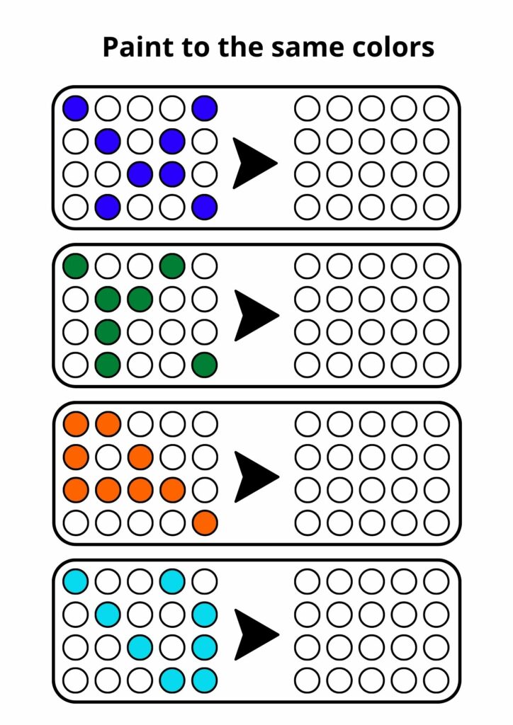 Count And Color Worksheet - coloring pages - coloring sheets | Made By ...