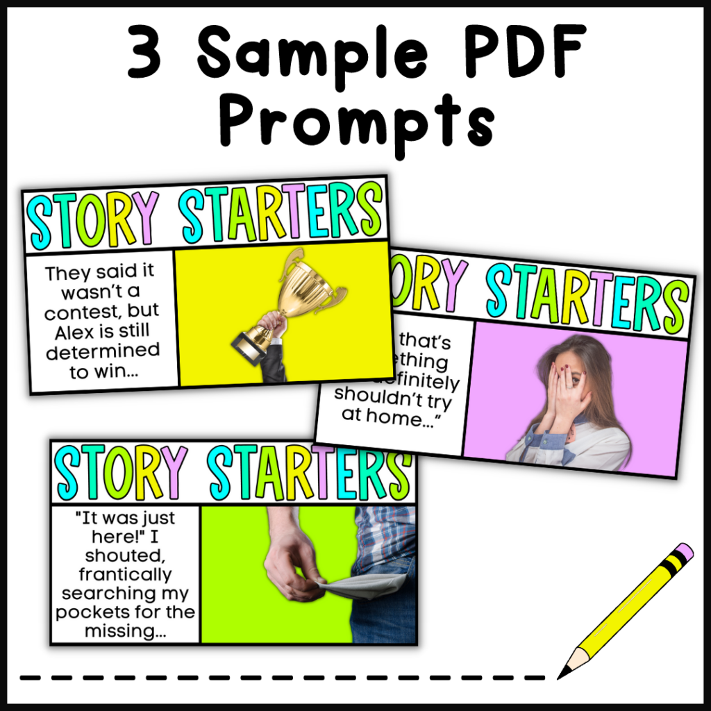 AVID Team Building Story Starters for Public Speaking and Writing ...