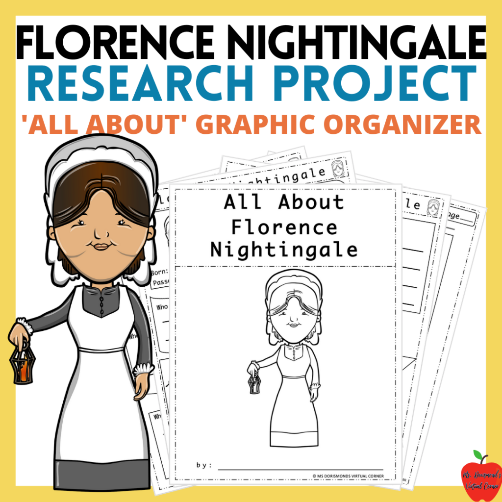 Florence Nightingale All-About Research Project Graphic Organizer ...