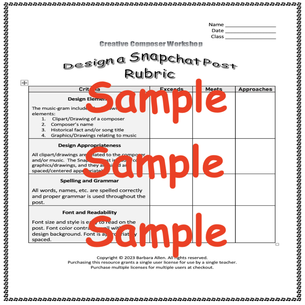 Design a Snapchat Post Lesson Project - Printable | Made By Teachers