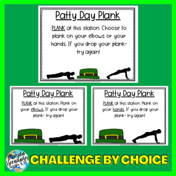 St.Patrick's Day Middle School PE Stations | Made By Teachers