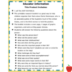 Sonia Sotomayor All-About Research Project Graphic Organizer ...