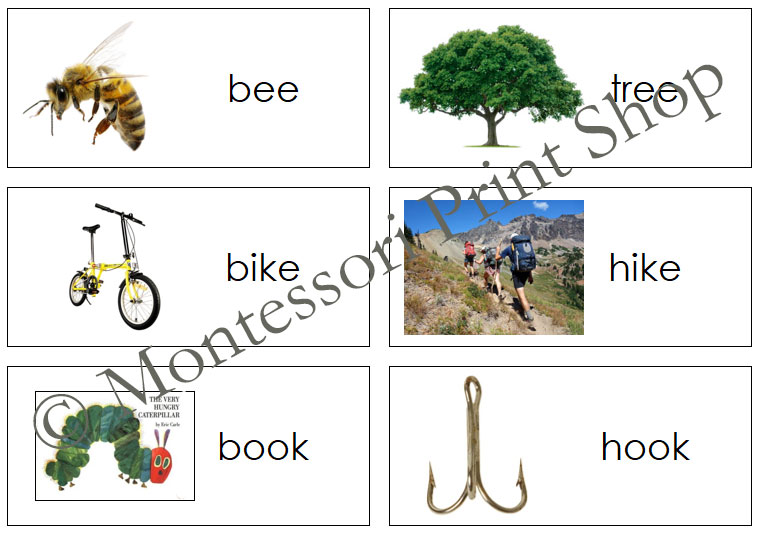 Rhyming Words & Pictures (Level 3, Set #1) - Language Cards | Made By ...