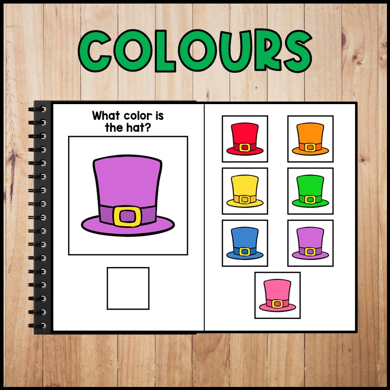 St. Patrick’s Day Colors Adapted Books | Colors Interactive Books ...