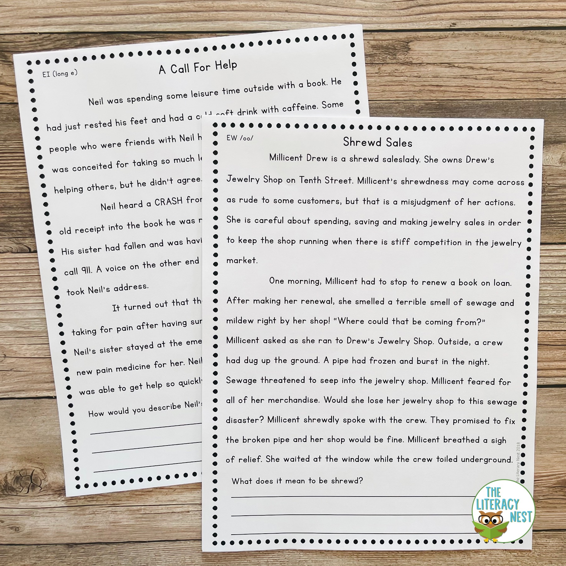 Decodable Passages for Advanced Orton-Gillingham Lessons Level 4 | Made ...