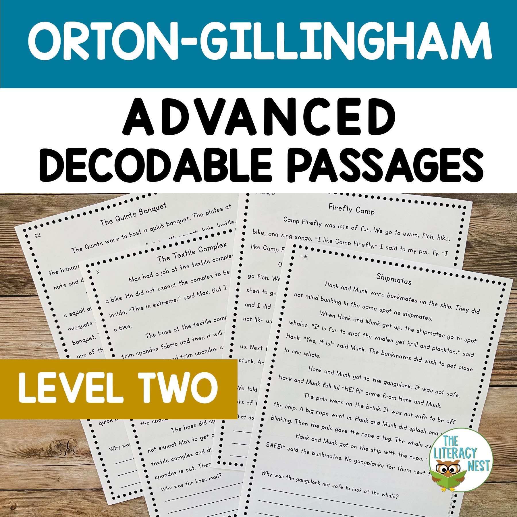 Decodable Passages for Orton-Gillingham Lessons Level 3 | Made By Teachers