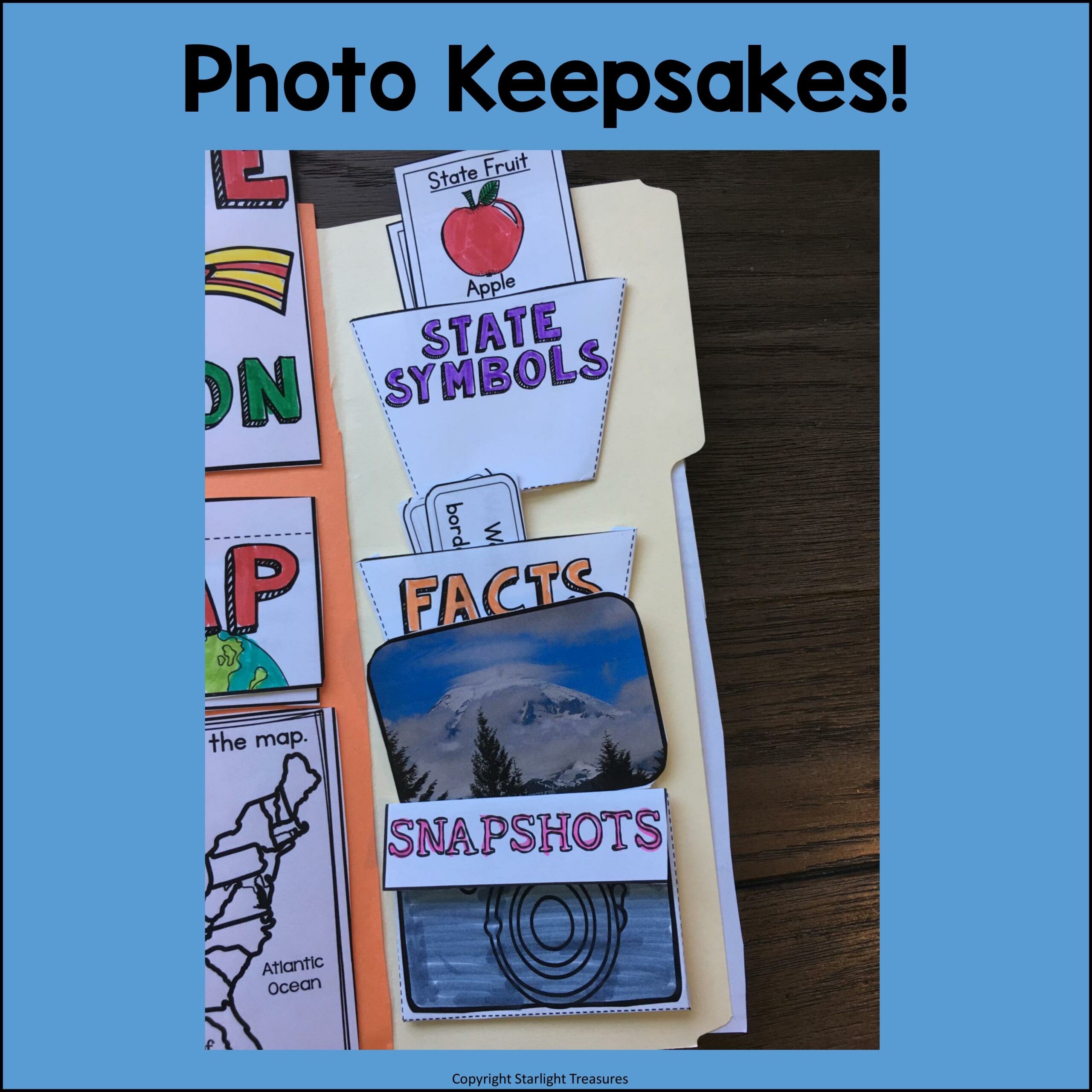 Washington Lapbook for Early Learners - A State Study | Made By Teachers